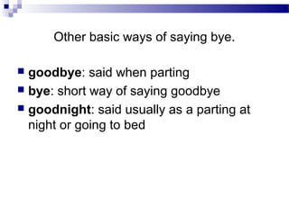 Ppt greeting | PPT