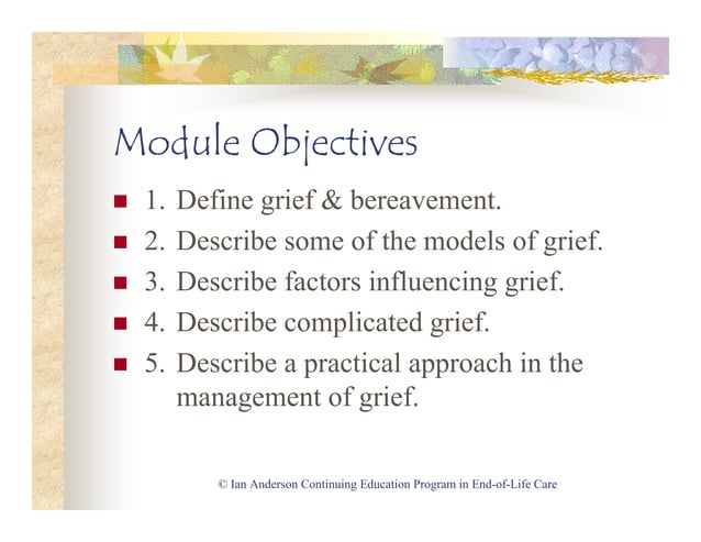 Grief | PPT
