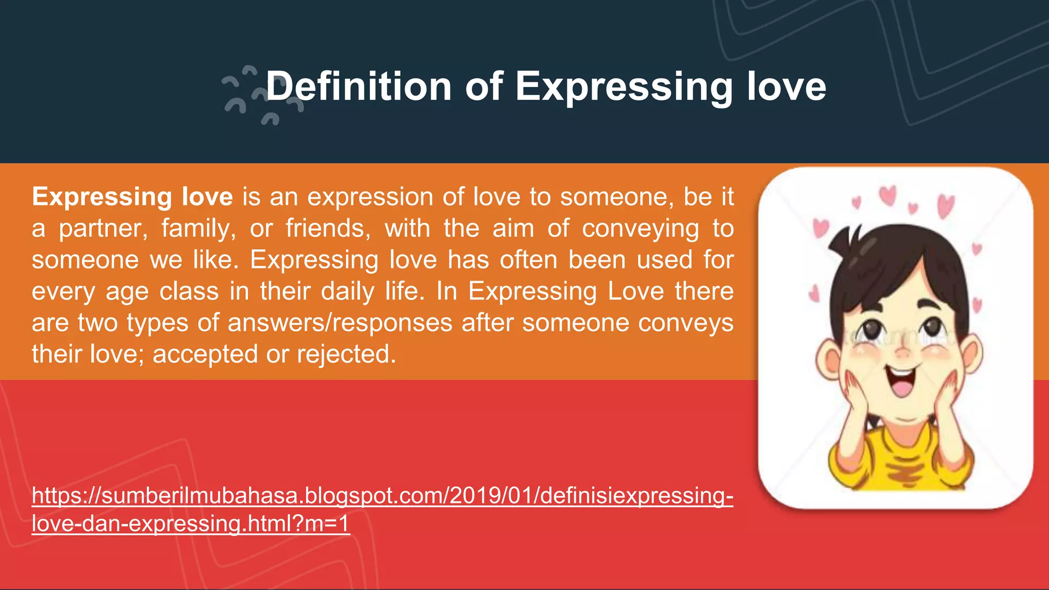 Expressing Love and Sorrow | PPTX