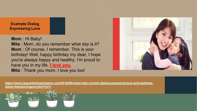 Expressing Love and Sorrow | PPT