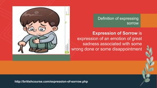 Expressing Love and Sorrow | PPTX