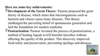 The Pioneering Work of Louis Pasteur: Revolutionizing Disease ...