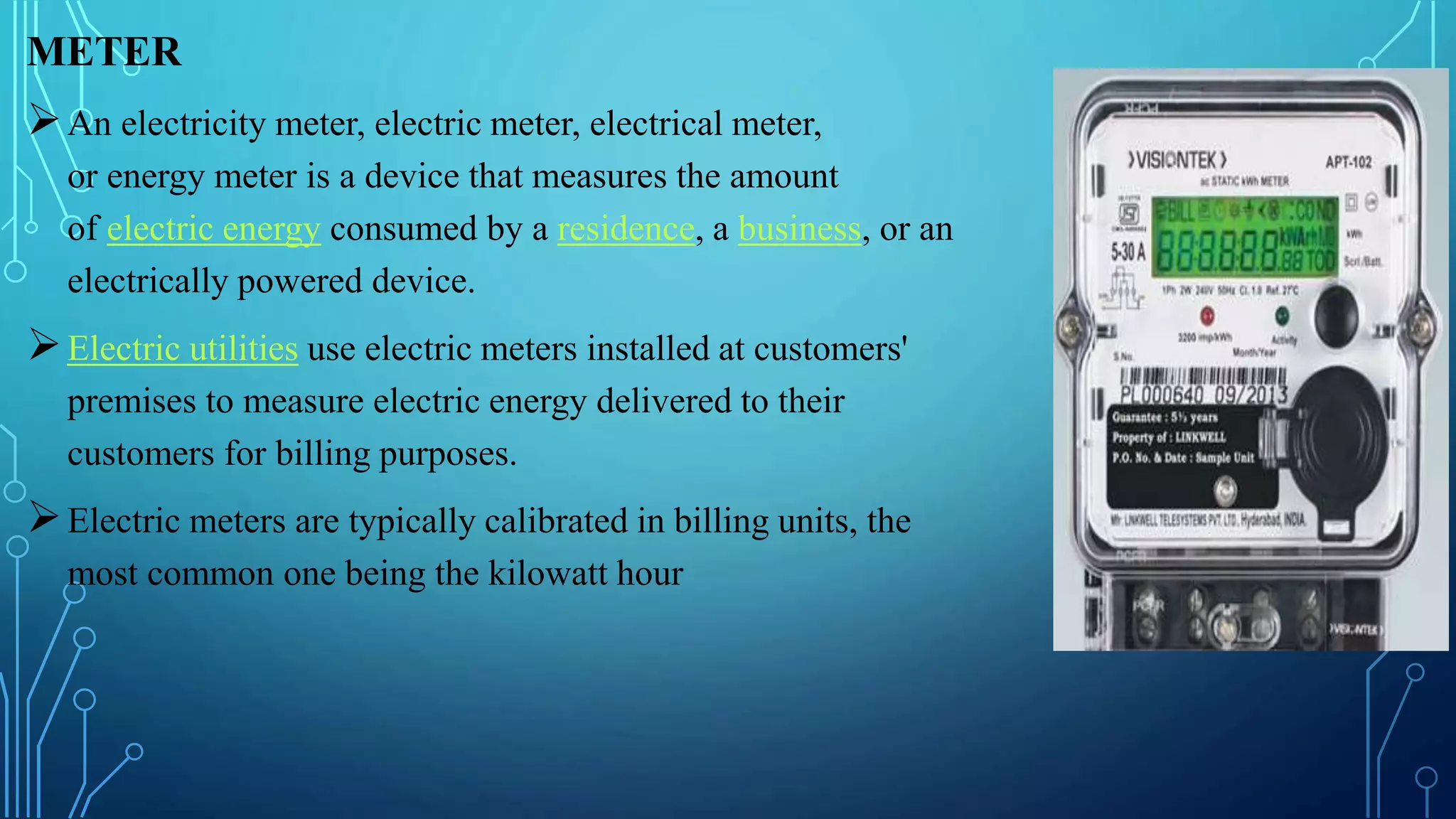 Ppt gsm based automatic energy meter | PPTX