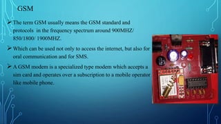 Ppt gsm based automatic energy meter | PPTX