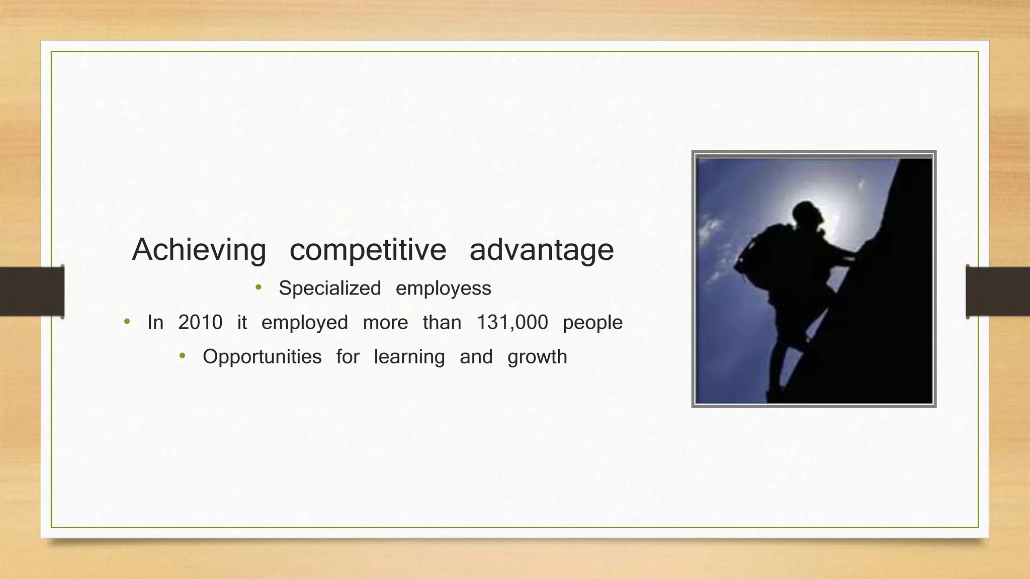 Developing competitive advantage | PPTX