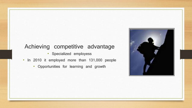 Developing competitive advantage | PPT