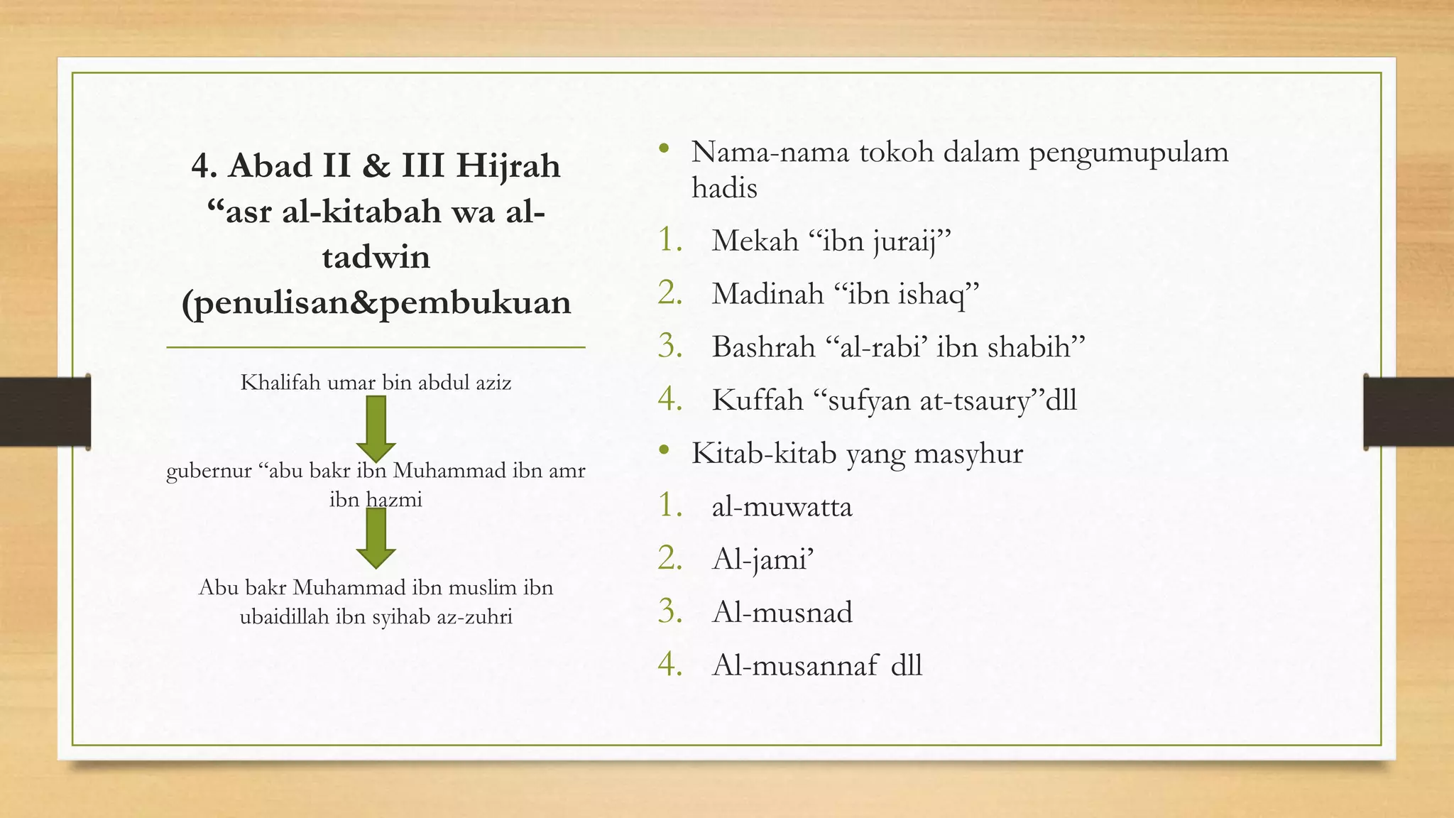 Ppt hadis sumber ajaran islam | PPT