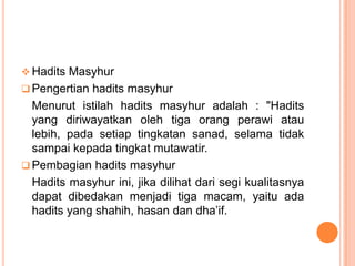 Ppt hadits | PPTX