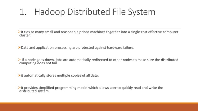 PPT on Hadoop | PPTX | Computing | Technology & Computing