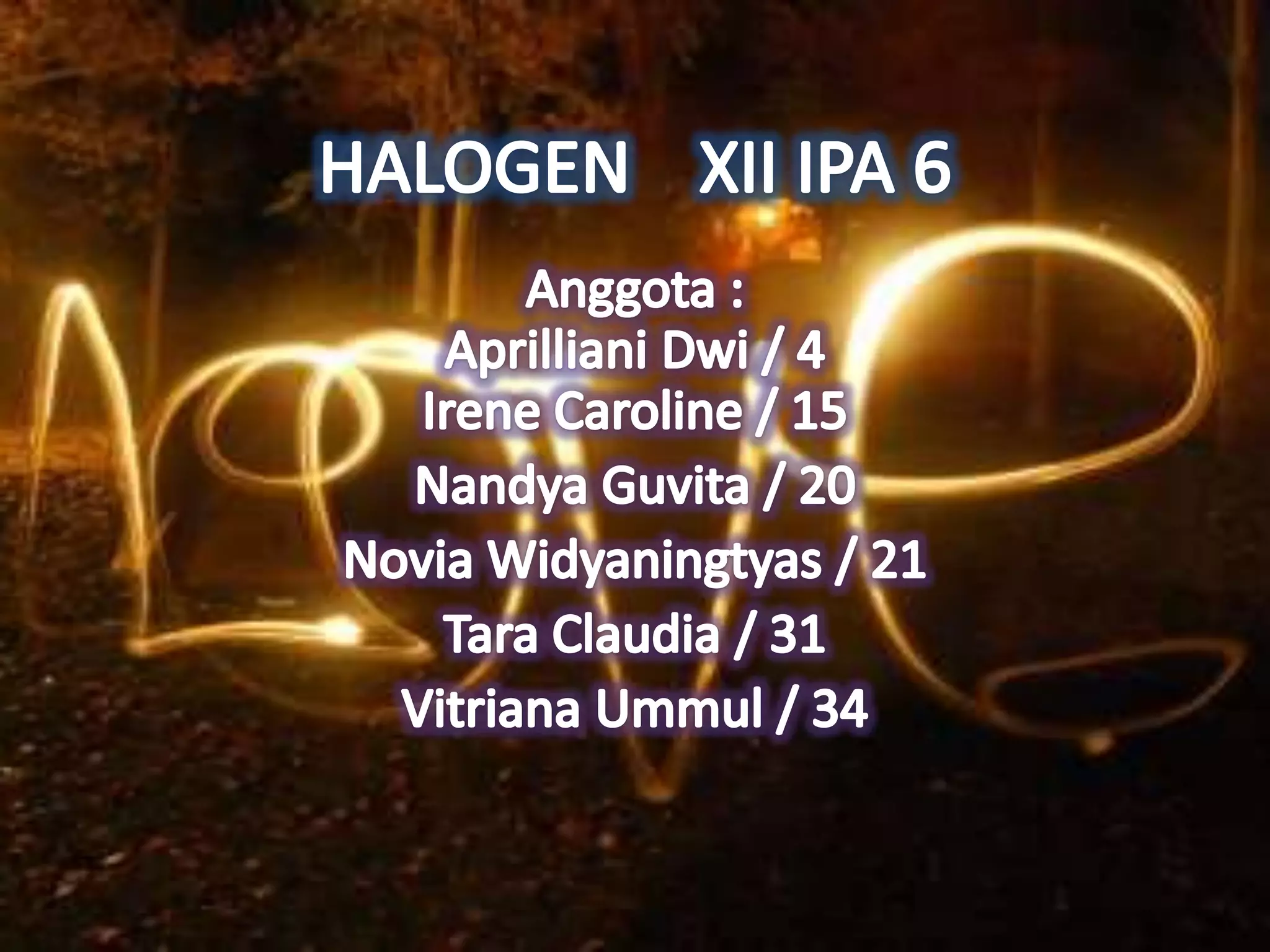 Halogen dan senyawa halogen | PPT