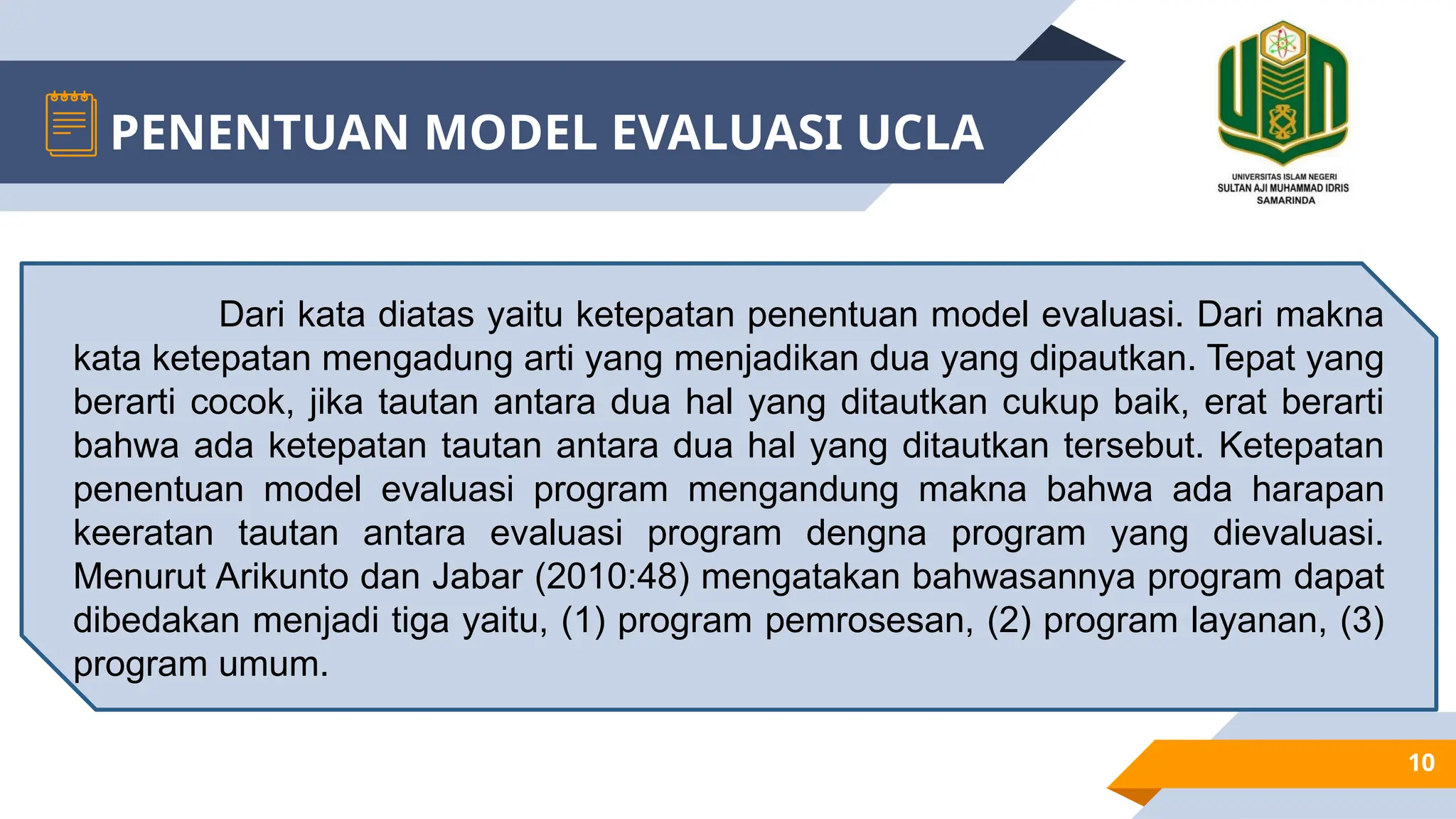 PPT evaluasi program pendidikan model ucla pptx.pptx