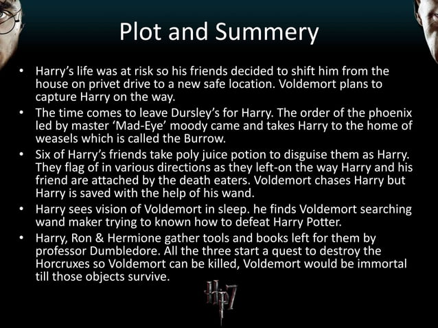 Harry Potter and The Deathly Hallows | PPT