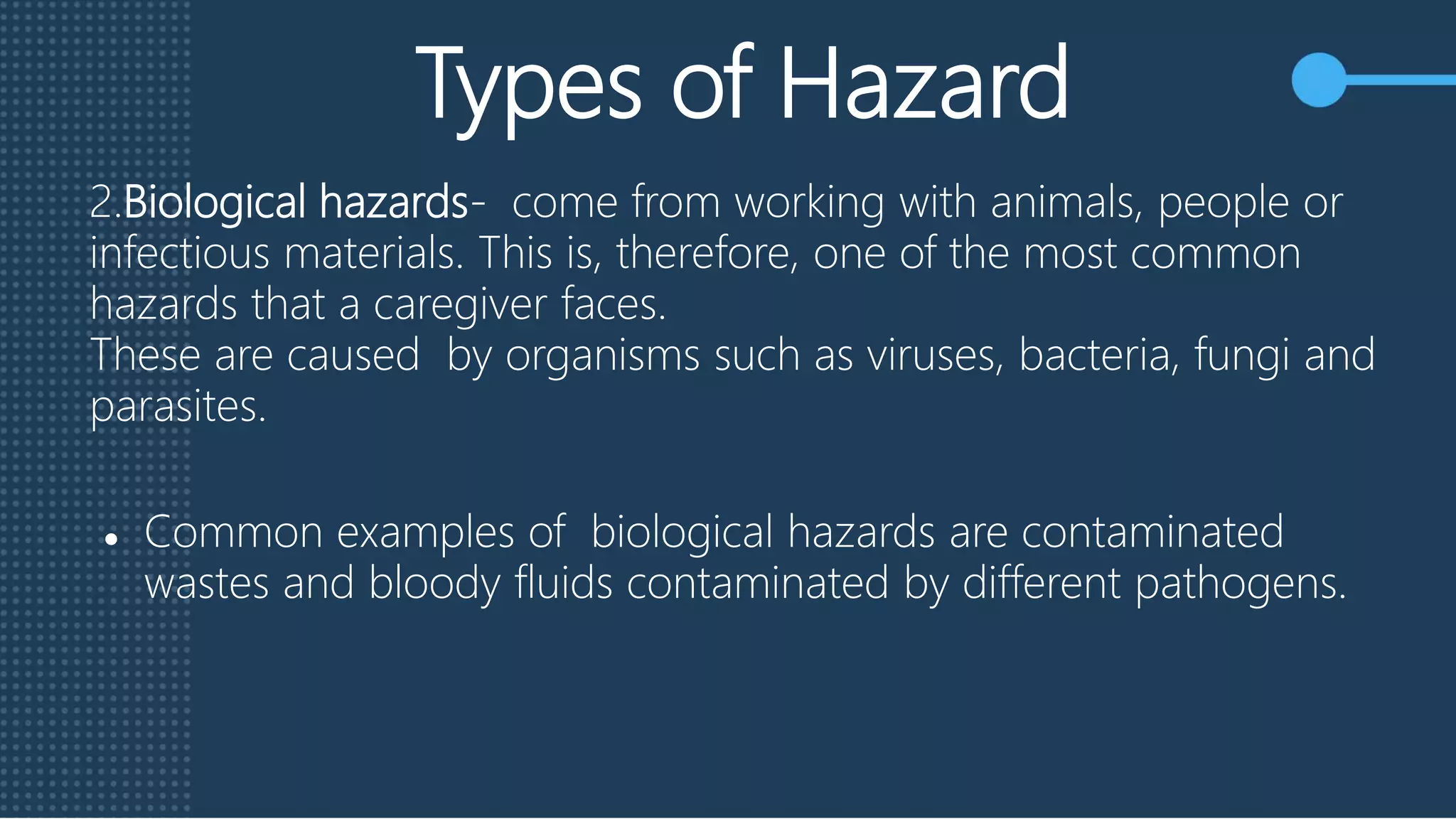 Powerpoint presentation about hazard and risk | PPTX