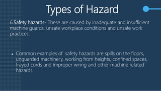 Powerpoint presentation about hazard and risk | PPTX