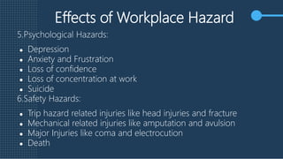 Powerpoint presentation about hazard and risk | PPT