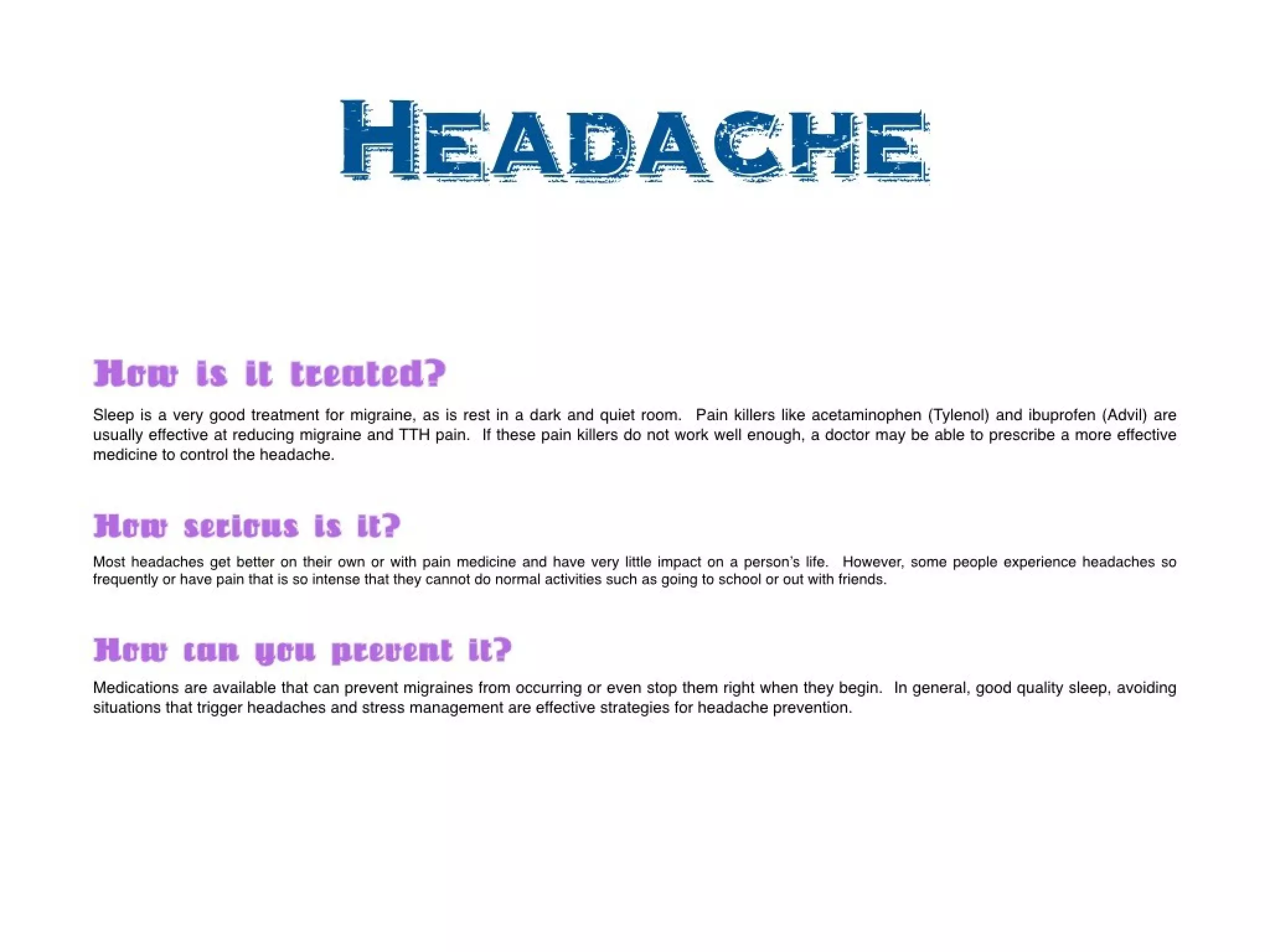 PPT headache | PPT