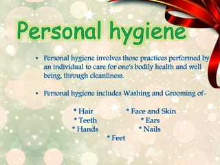Ppt on Health hygiene and nutrition by Sazad | PPTX | Personal Care ...