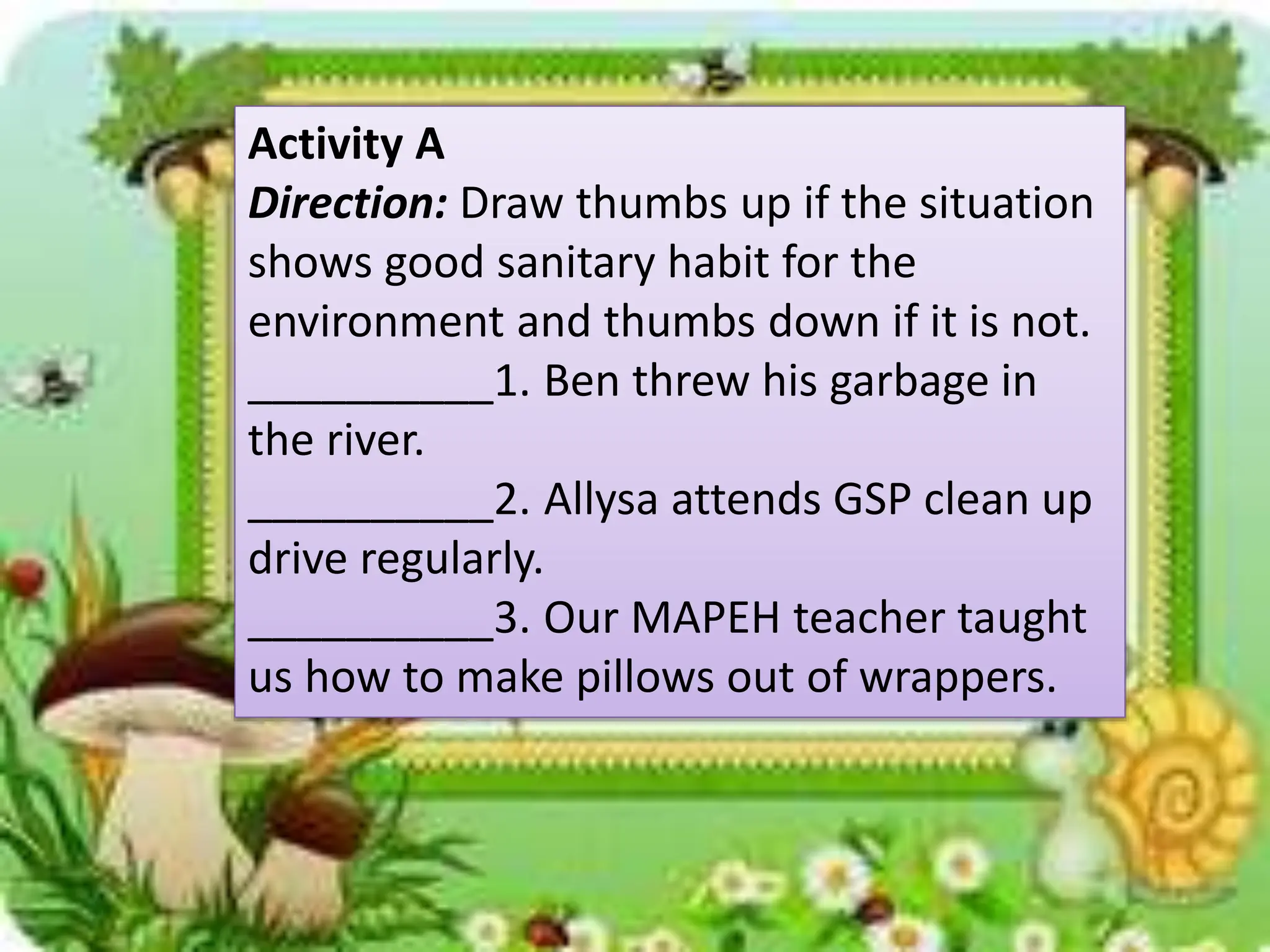 health grade 6 quarter 4 presentation MAPEH | PPTX