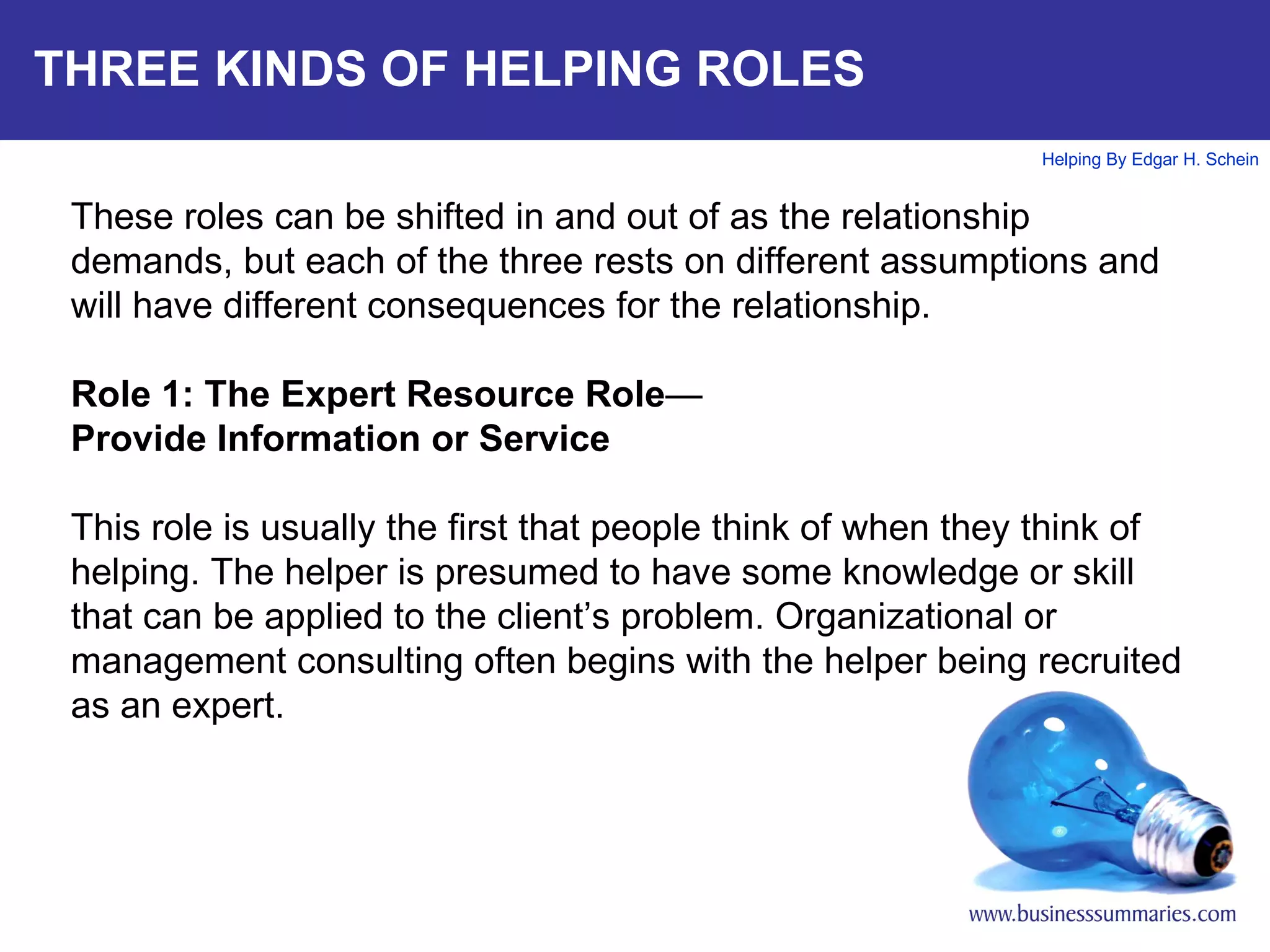Helping | PPT