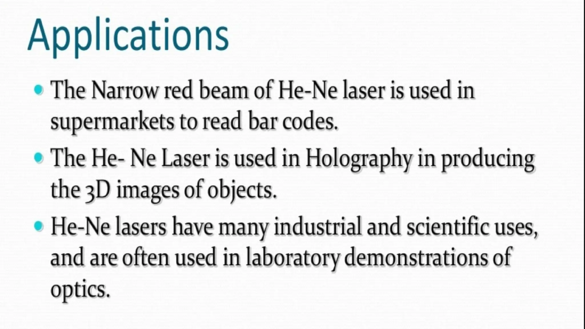 ppt he ne lasor experiment of chemistry experiment | PPT