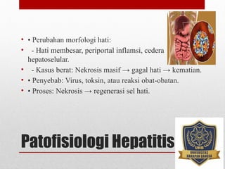 PPT Hepatitis Tugas MK IBD konsep teori dan tatalaksana | PPTX