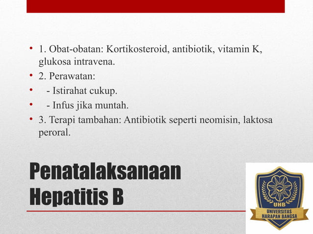 PPT Hepatitis Tugas MK IBD konsep teori dan tatalaksana | PPTX