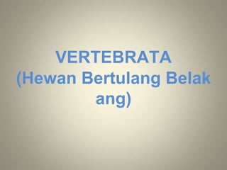 Kindom Animalia, Pisces, amfibi, avec and mamalia | PPTX