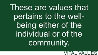 Ppt hierarchy of values by Max Scheler | PPTX