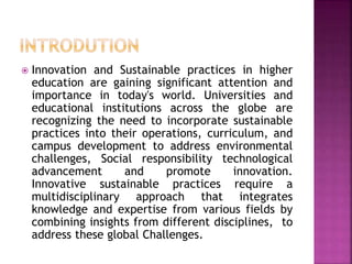 PPT Higher Education for innovation & Sustainability.pptx