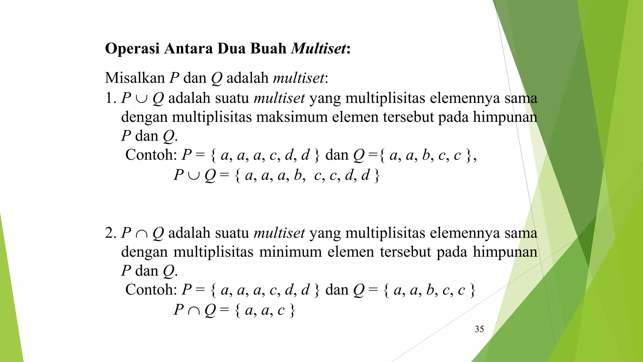 PPT Himpunan Matematika Diskrit | PPTX