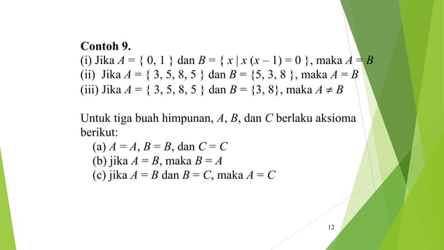PPT Himpunan Matematika Diskrit | PPTX