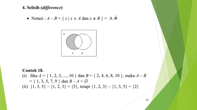 PPT Himpunan Matematika Diskrit | PPTX