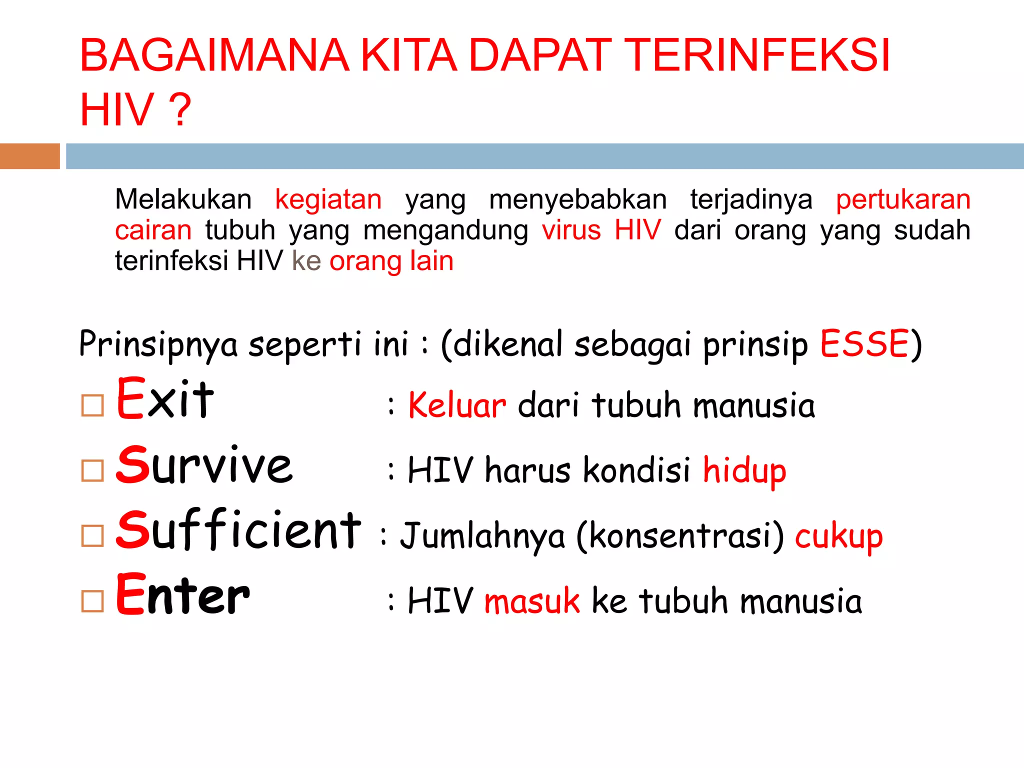 Mencegah HIV AIDS | PPT