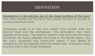 Ppt hip dislocation | PPT