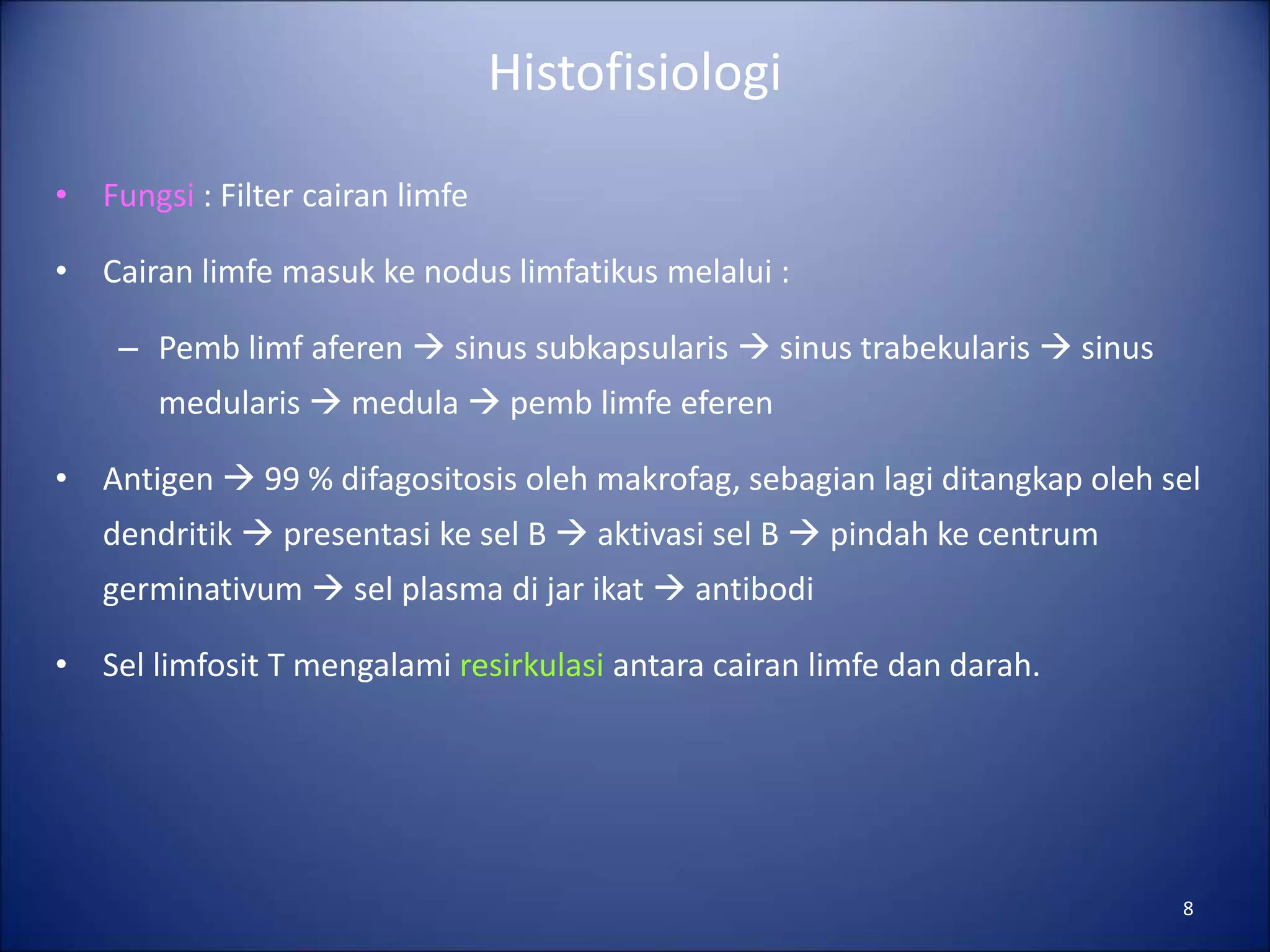 PPT histology sistem limfatik.ppt