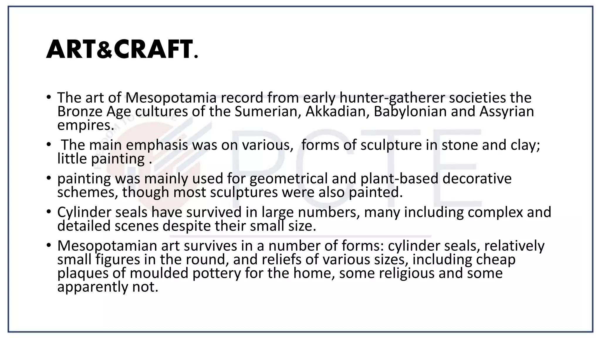 mesopotamia history. | PPTX