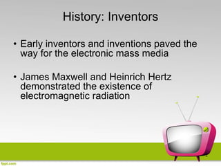 Ppt_History_of_Broadcast_Media.ppt | History | Genres