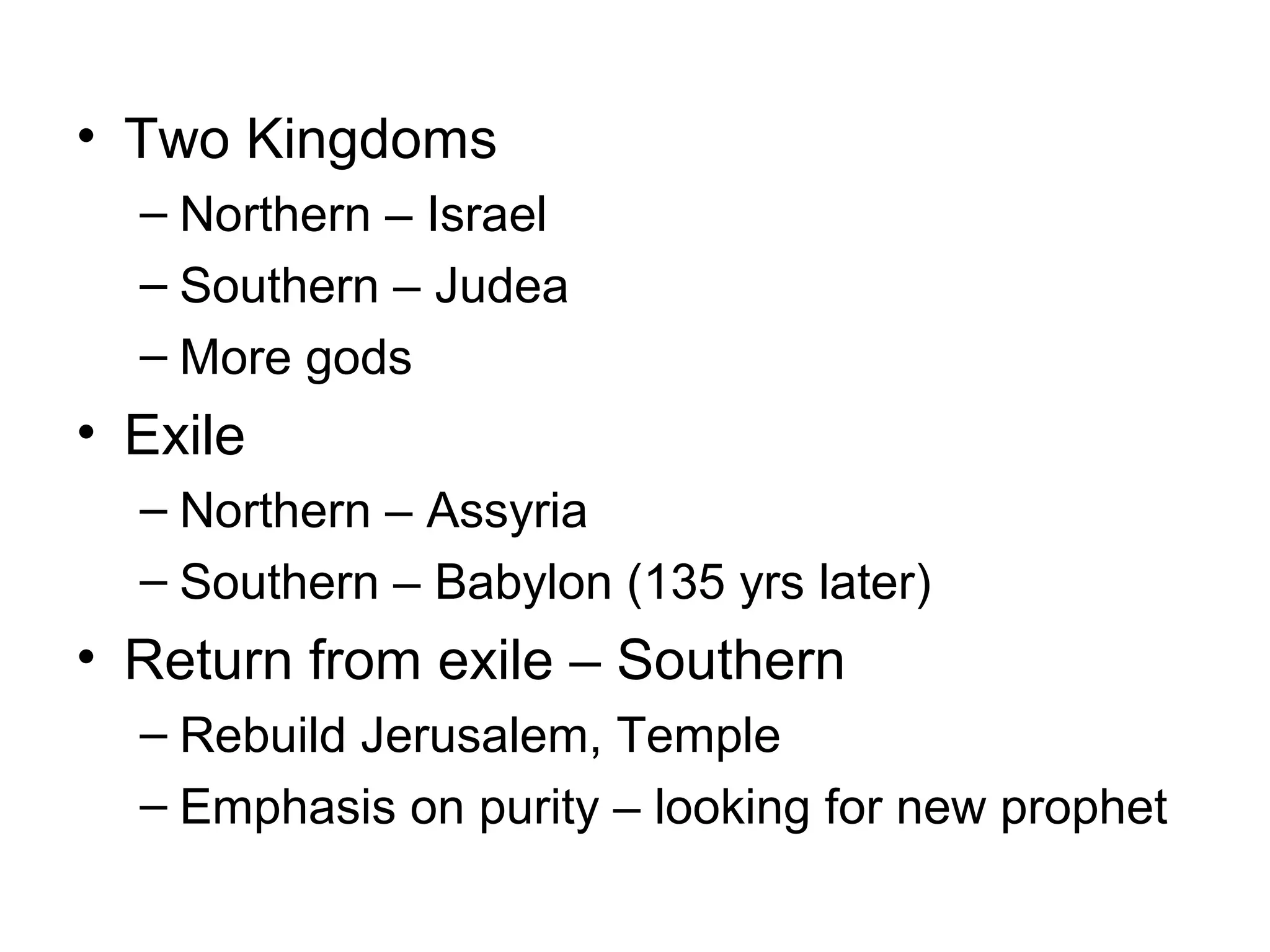 Ppt history of old testament | PPT