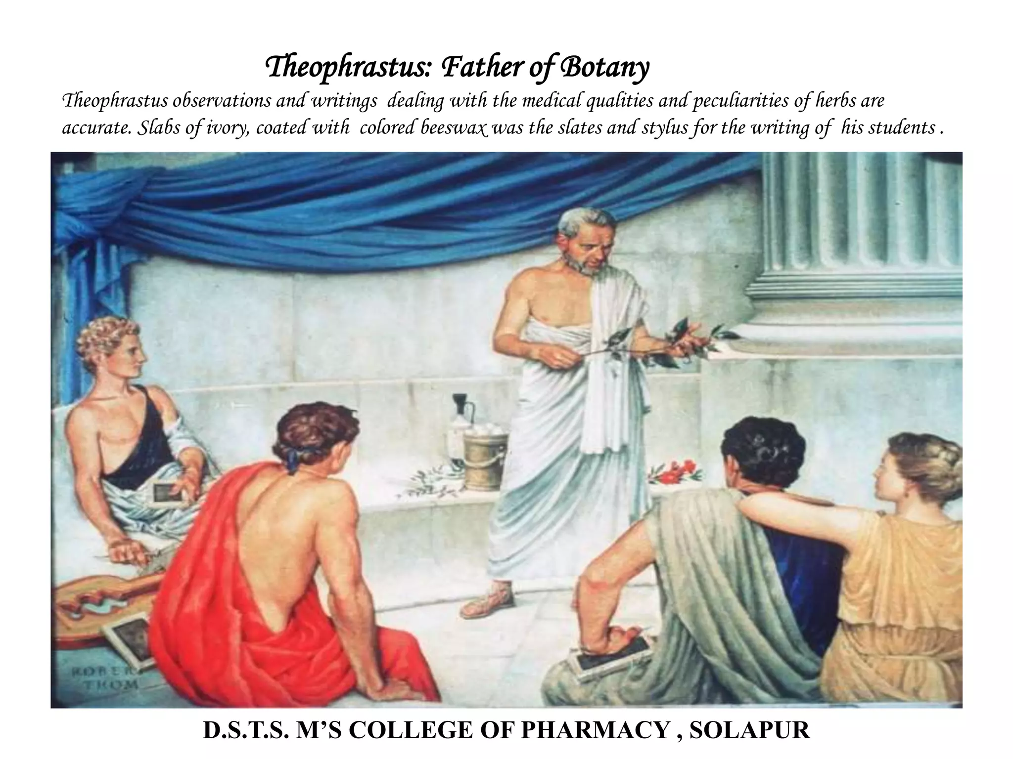 Ppt history of pharmacy | PPTX