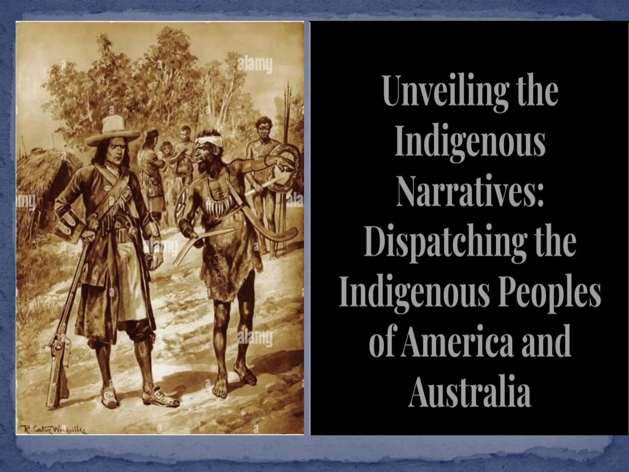 Class 11th Displacing the indigenous people of America and Australia. | PDF