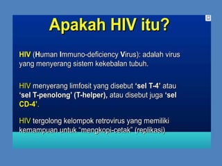 Materi mengenai Penyakit kULIT HIV DAN AIDS | PPTX