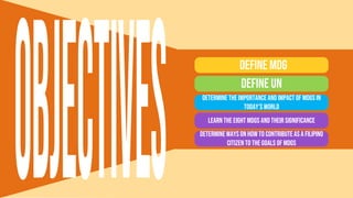 The Millenium Development Goals Initiatives for a Progressive and ...