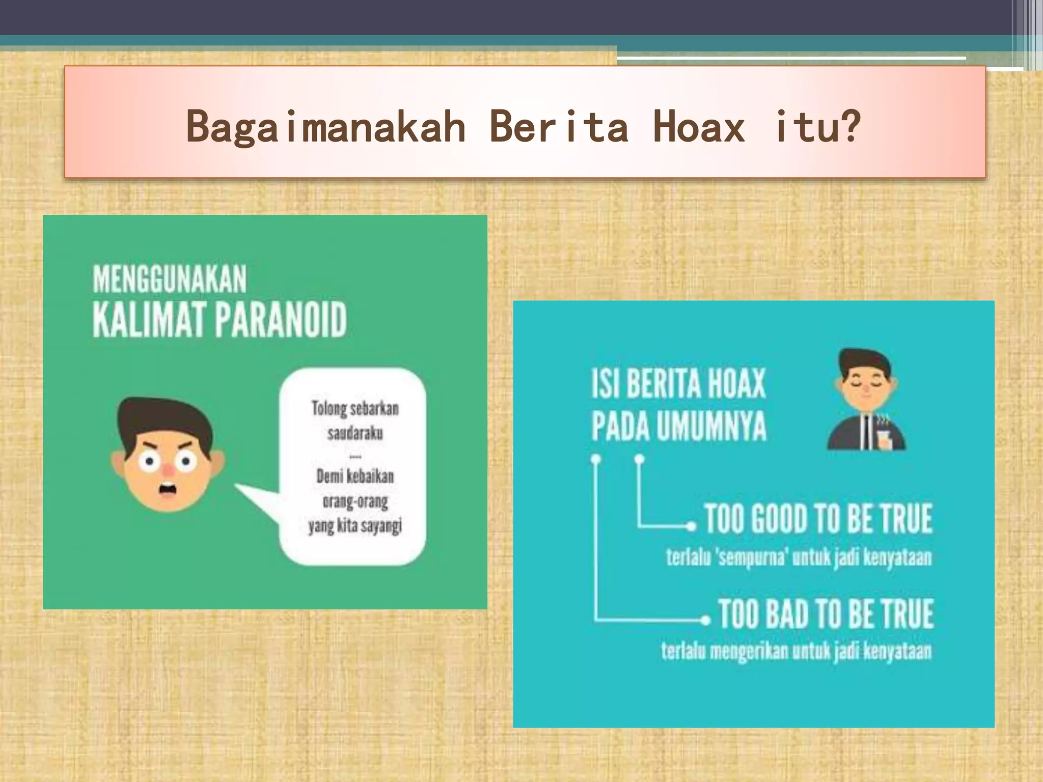 Ppt Penyebaran Berita Hoax Melalui Internet | PPTX