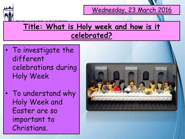 Ppt holy week | PPTX