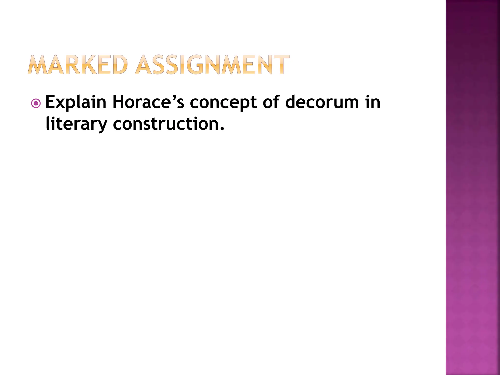ppt HORACE’S THEORY OF LITERATURE in English.pptx