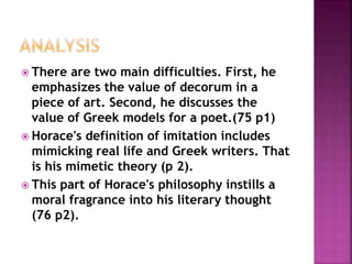 ppt HORACE’S THEORY OF LITERATURE in English.pptx