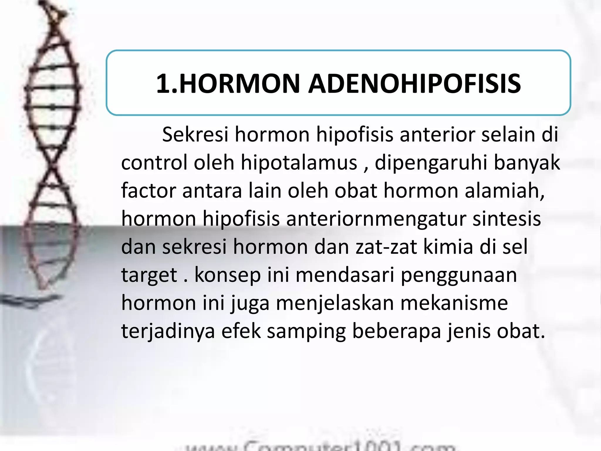Farmakologi Hormon | PPTX