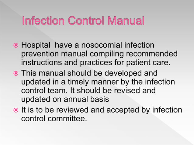 Ppt hospital infection control for small scale hospitals | PPTX ...