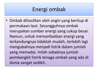 energi gelombang laut | PPTX