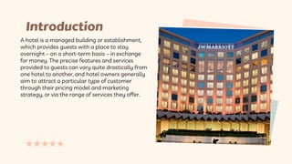Hotel Industry Presentation | PPTX